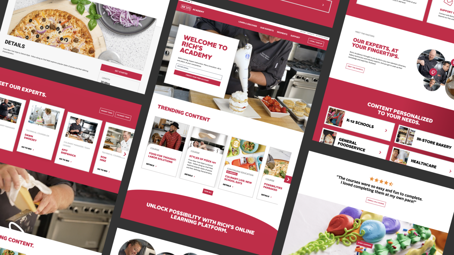 Rich's Academy Learning Platform Case Study | Cypress North